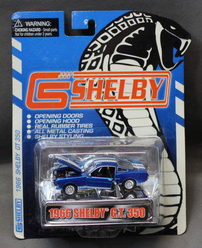 SHELBY COLLECTIBLES 85TH BIRTHDAY EDITION MINT ON CARD 1966 SHELBY G.T ...