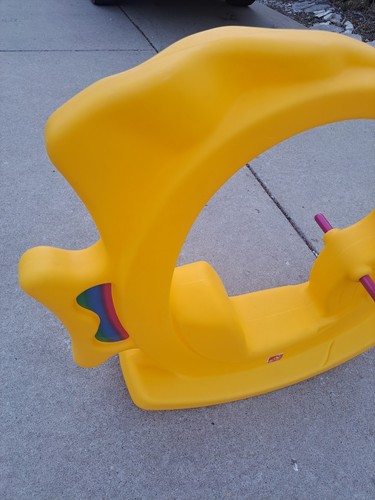 Step 2 Rocking Yellow Angel Fish Rocker Toddler Ride On - Rare Vintage ...