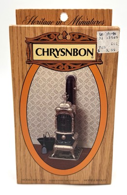 Chrysnbon Dollhouse Miniatures Parlor Stove F-210 Model Kit - New in ...