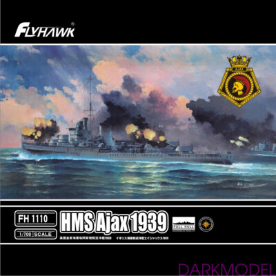 Flyhawk FH1110 1/700 Scale HMS Cruiser Ajax 1939 Model Kit | eBay