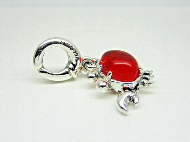 Authentic Pandora #792694C01 Disney The Little Mermaid Sebastian Crab ...