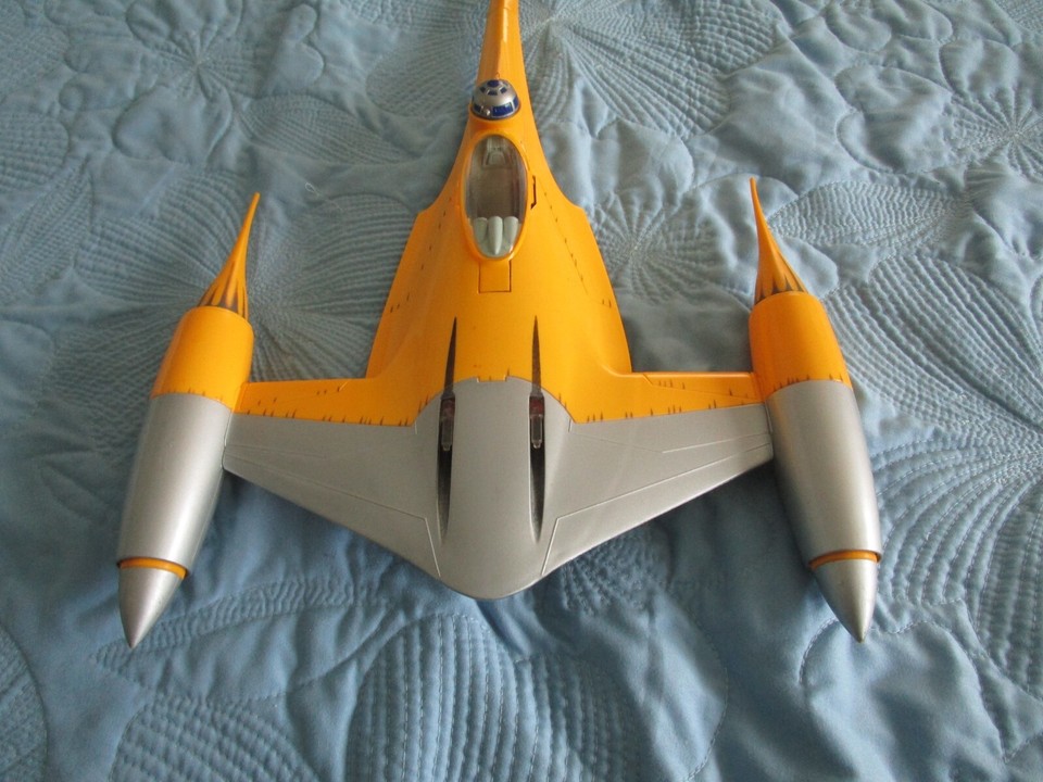 Star Wars Naboo Fighter Phantom Menace Episode 1 Electronic 1998 ...