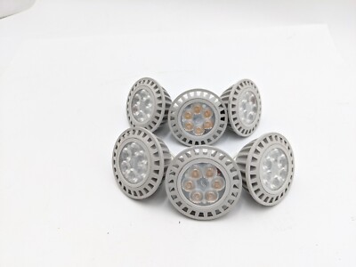 Lot of 6 Sylvania LEDMR16/DIM/830/FL36 12VAC/DC 585mA 6 Watt 60Hz LED ...