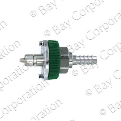 Gas Fitting Ohmeda Male Quick-Connect x 1/4" Hose Barb, O2 Oxygen | eBay