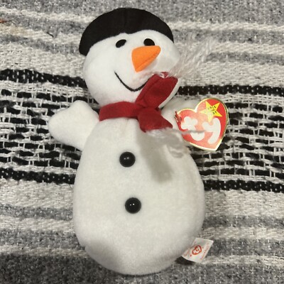 Snowball the Snowman Ty Beanie Baby rare with errors | eBay