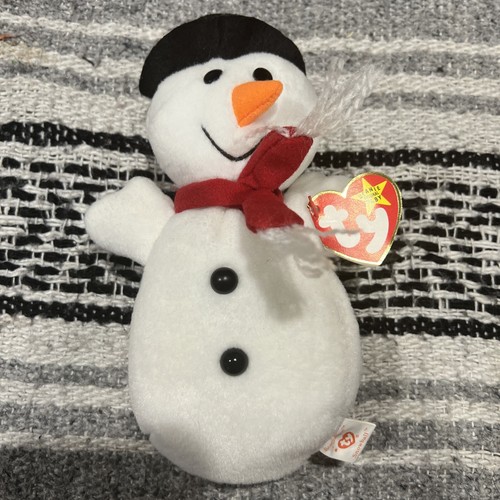 Snowball the Snowman Ty Beanie Baby rare with errors | eBay