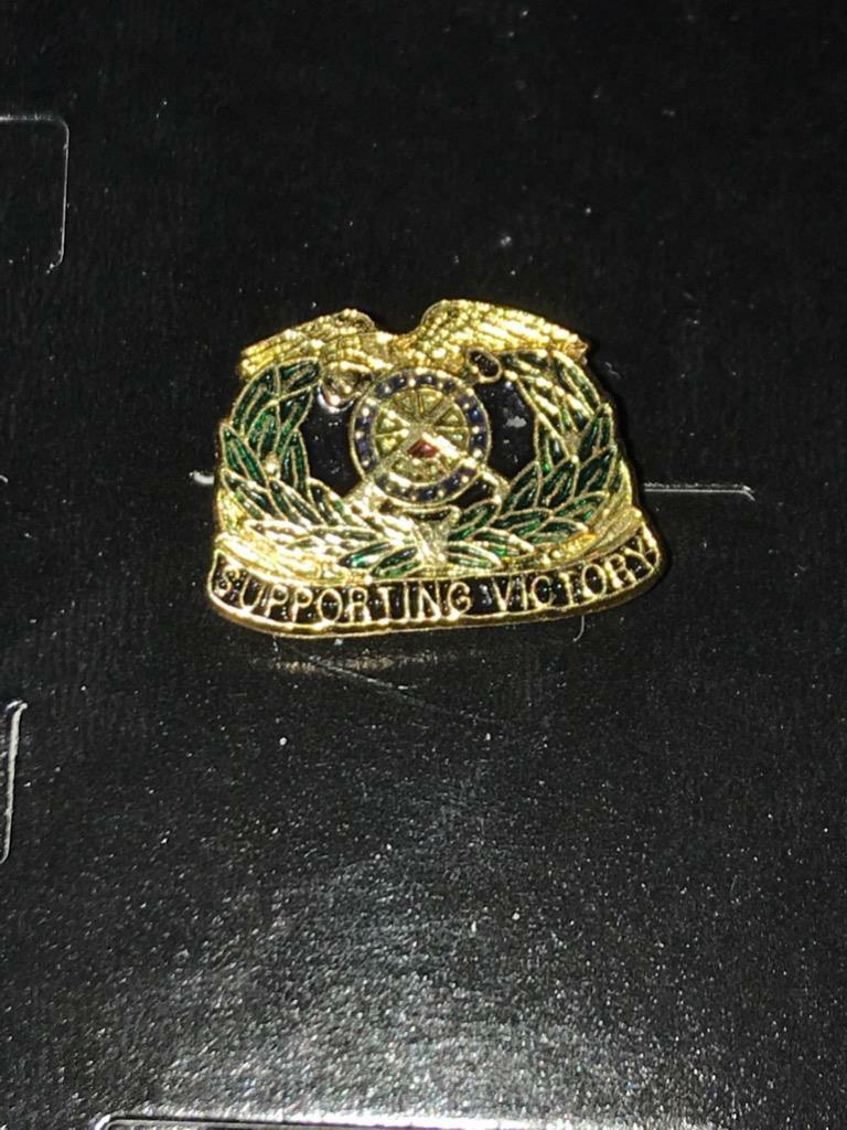 Quartermaster Corps Pin - Supporting Victory. #10848 | eBay