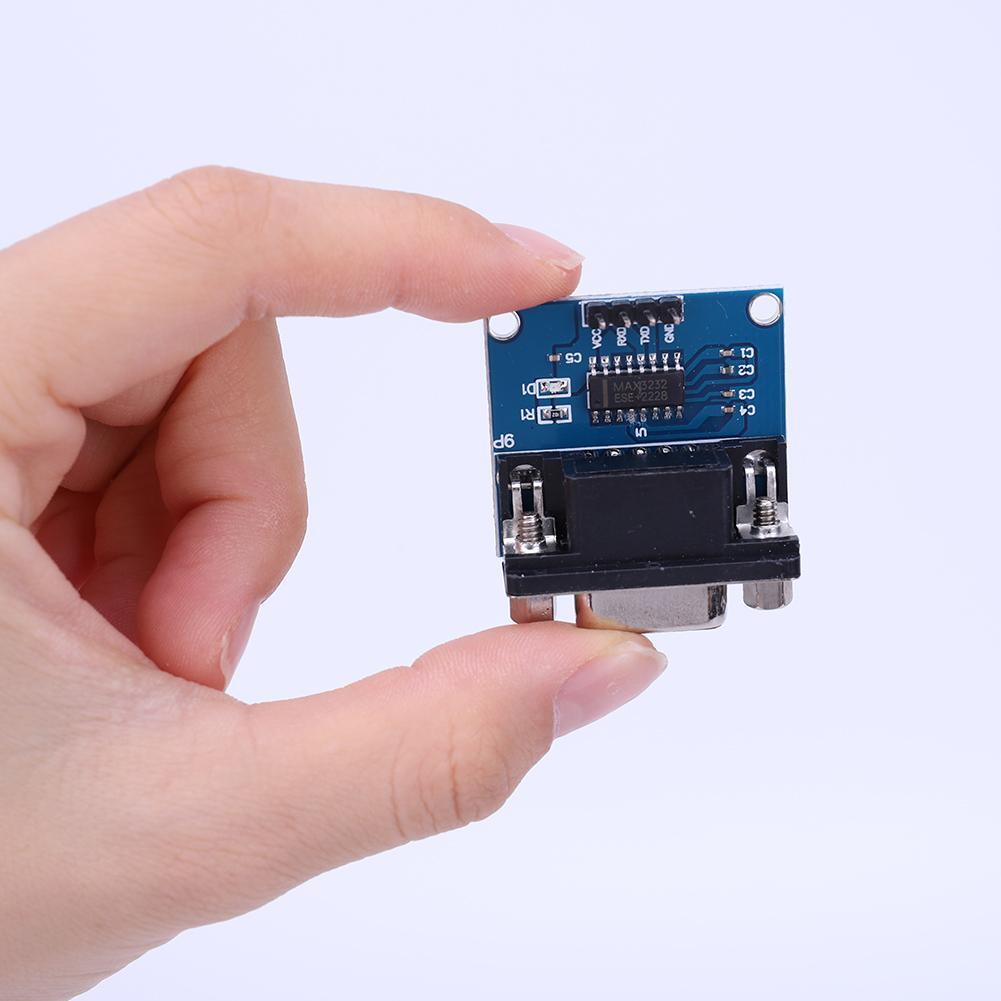 MAX3232 RS232 To TTL MAX232 Flashing Board 3.3V-5.5V Female Serial To ...