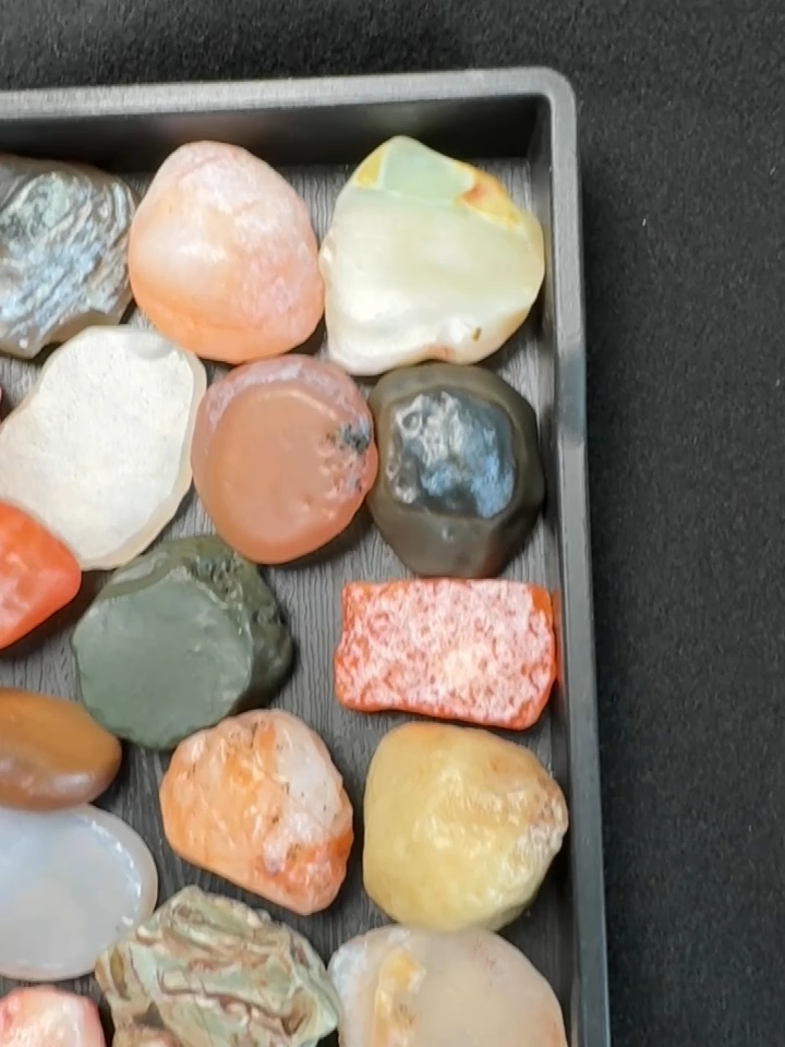 325 grams Lot Alxa Gobi Desert Sweet Candy Agate Healing Crystal #105 ...