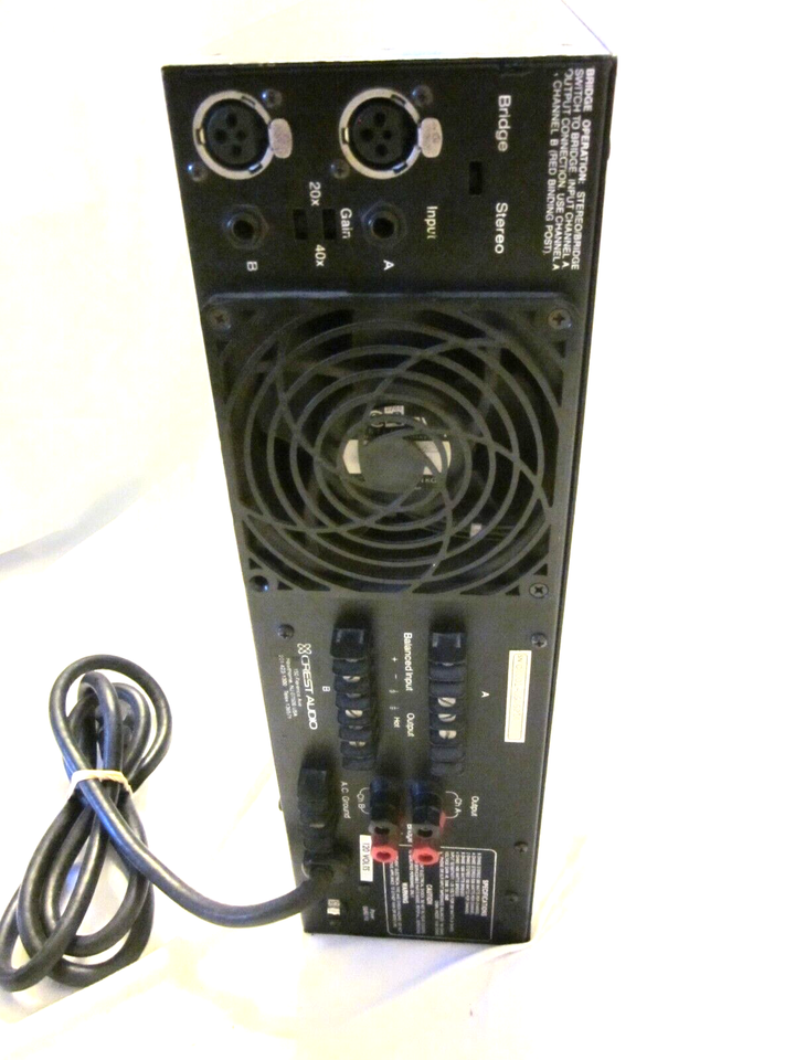 CREST PROFESSIONAL POWER AMPLIFIER MODEL: 4001 | eBay