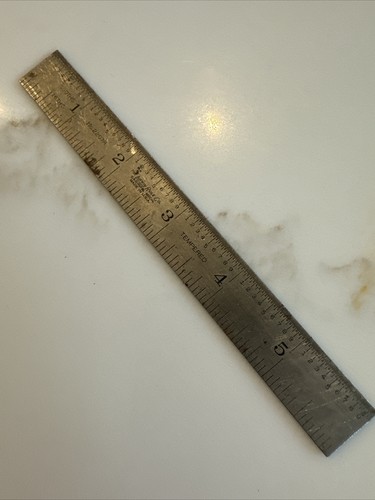 Lufkin No 2207R 6 Inch Machinists Rule Ruler | eBay
