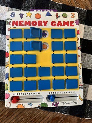 Melissa & Doug Flip to Win Travel Memory Game - Wooden Board, 7 Double ...
