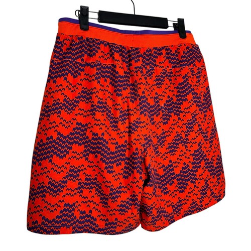 Fabletics Shorts Mens M Orange Purple Fundamental II Boxer Lined 7 ...