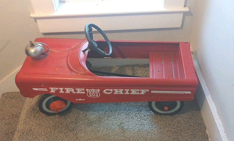 AMF fire Chief Car 503 Padel Car 1960s | eBay