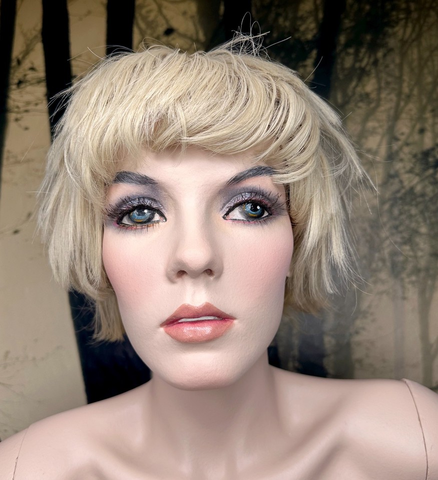 ROOTSTEIN Rare Vintage Mannequin Realistic Petite Waif w Teeth Full ...