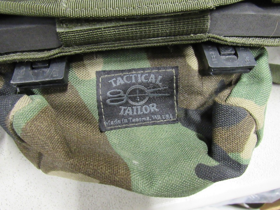 Blackhawk Old Gen H-Harness LBE Flotation Vest Rig w/ Camo Pouches NSW ...