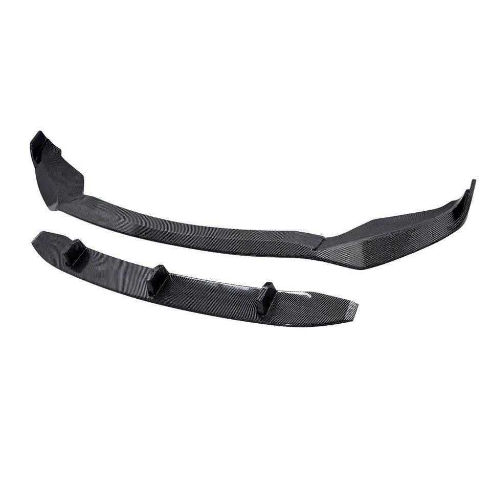 Carbon Look Front Bumper Lip Splitter Spoiler For BMW F15 X5 2014-2018 ...