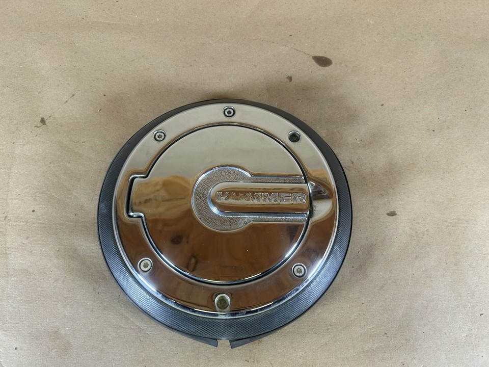 2006-2010 HUMMER H3 Gas Fuel Tank Cap Door Trim Chrome OEM | eBay