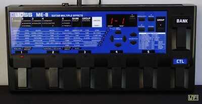 BOSS ME-8 Electric Guitar Multiple Effects Processor Pedal Board | eBay
