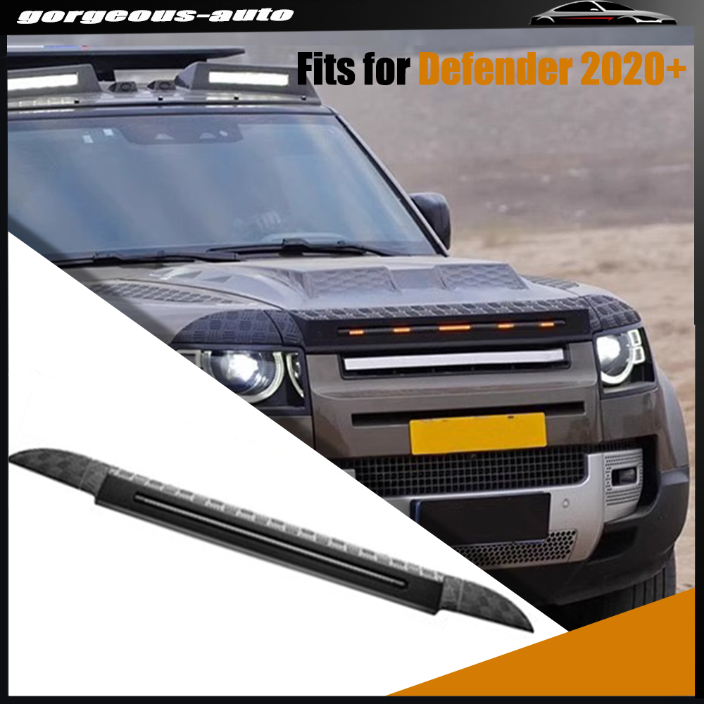 Front Shield Hood Panels Deflector Guard Fit Defender 90 110 2020+ With ...