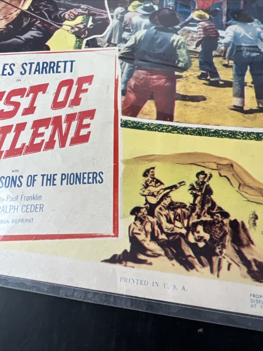 Charles Starrett Lobby Cards