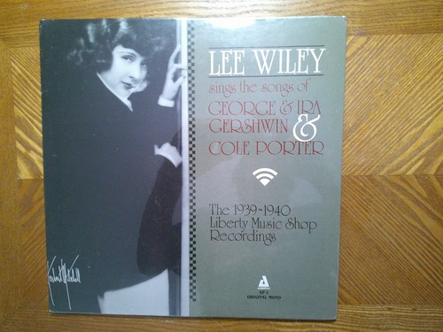 NEW SEALED AUDIOPHILE LP RECORD/LEE WILEY/SINGS SONGS GERSHWIN,PORTER ...