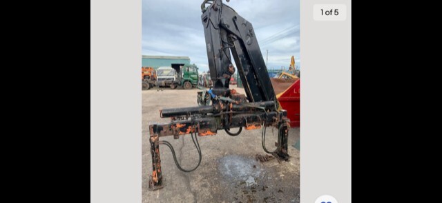 Atlas Hiab Crane AK 3006 - Model: B A2 off Volvo FL6 - 1020kg at 6.44m ...