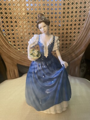 Royal Doulton Classic Helen HN3601 Figurine Nada Pedley 1993 Flower ...