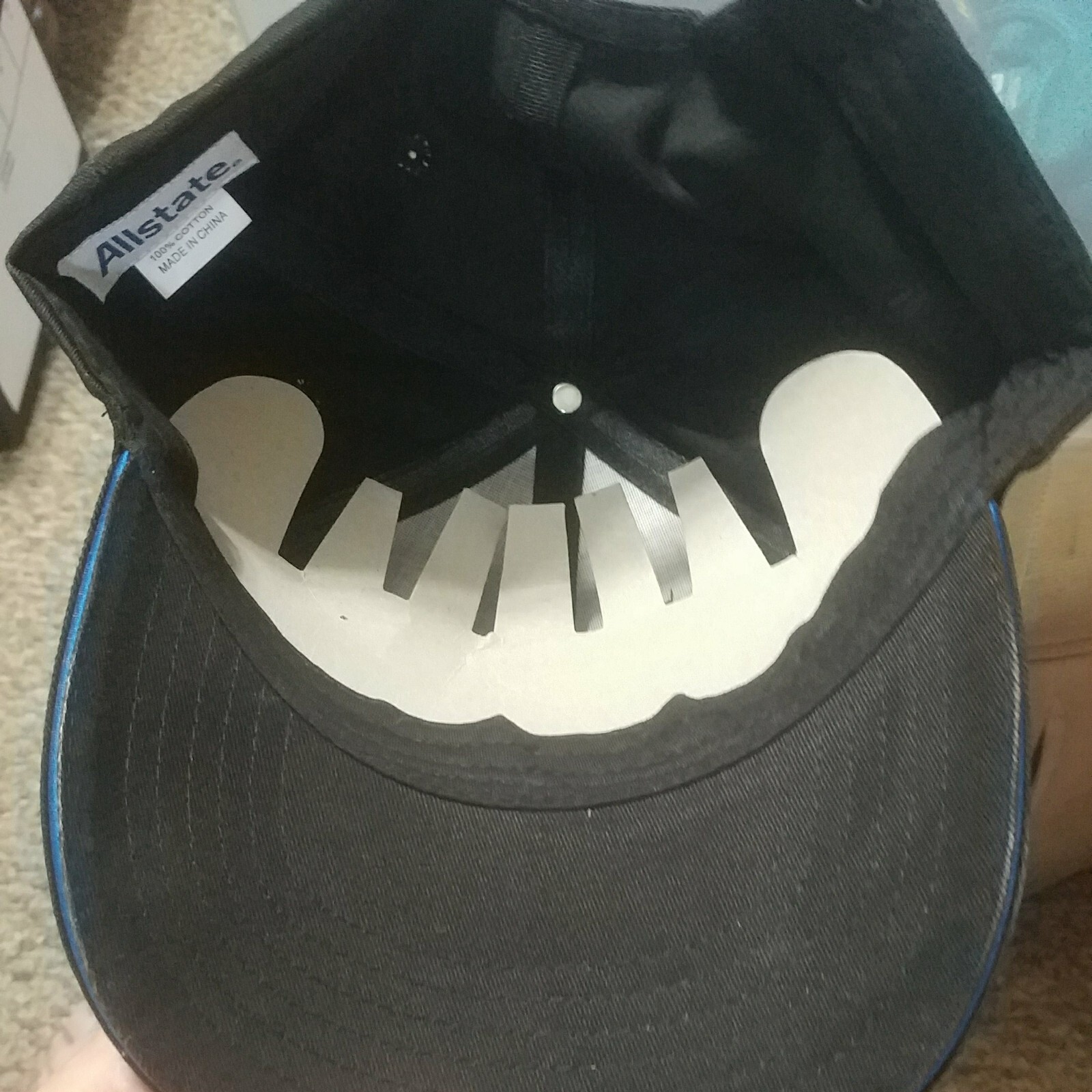 Ride Local Ride On-Allstate Motorcycle-Adjustable Baseball Hat/Cap ...