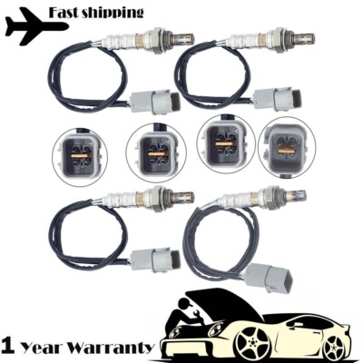 Set of 4pcs Oxygen O2 Sensor 1&2 for Kia Sportage 2005-2010 2.7L Up ...