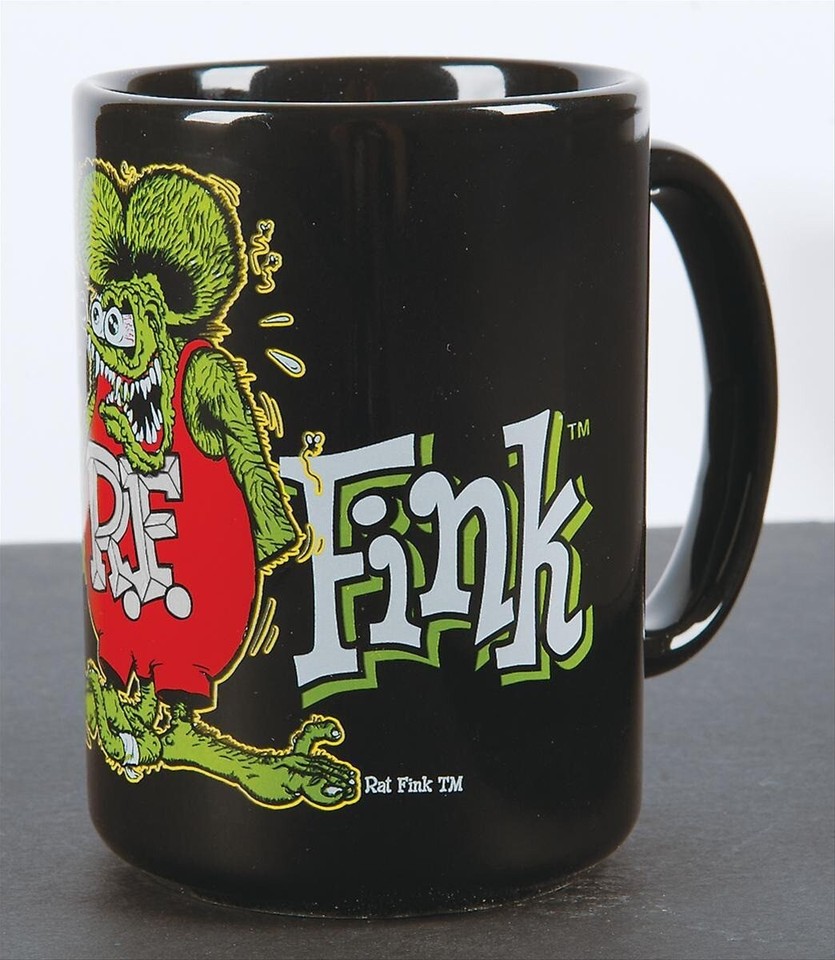 Rat Fink Mug Black, Rat Fink Mug, Cup | eBay