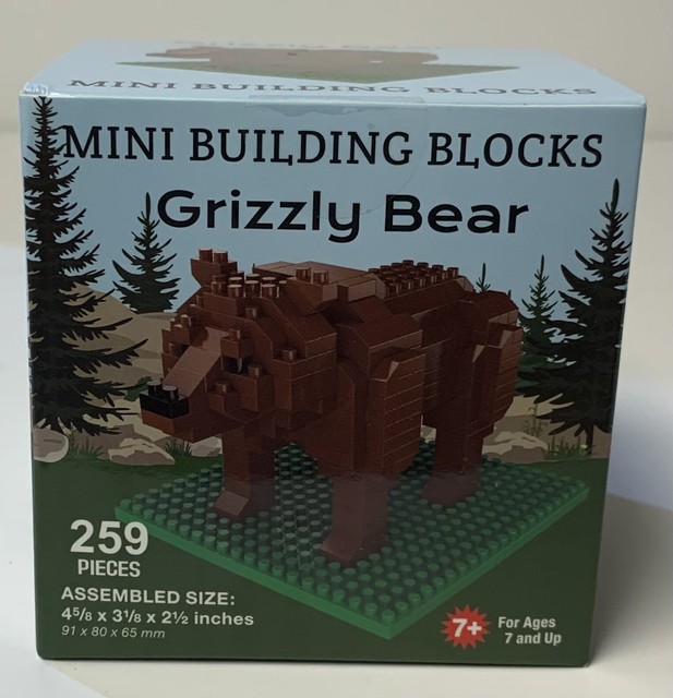 Impact Mini Building Blocks Grizzle Bear 259 Pieces for sale online | eBay