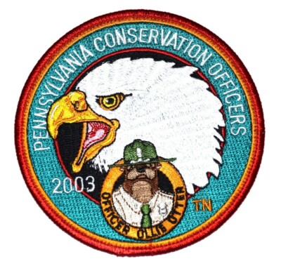 PENNSYLVANIA–CONSERVATION OFFICER–Sheriff Police Patch BALD EAGLE ...