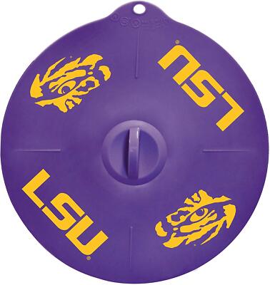 BB NCAA LSU Tigers 9" Silicone Lids Fit Pots & Bowls, Hot or Cold 2 ...