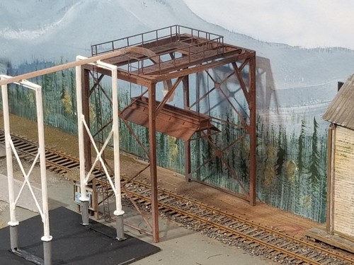 WOOD CHIP LOADER, HO-SCALE, KIT, Highly Detailed, Mill/Lumber Scene ...