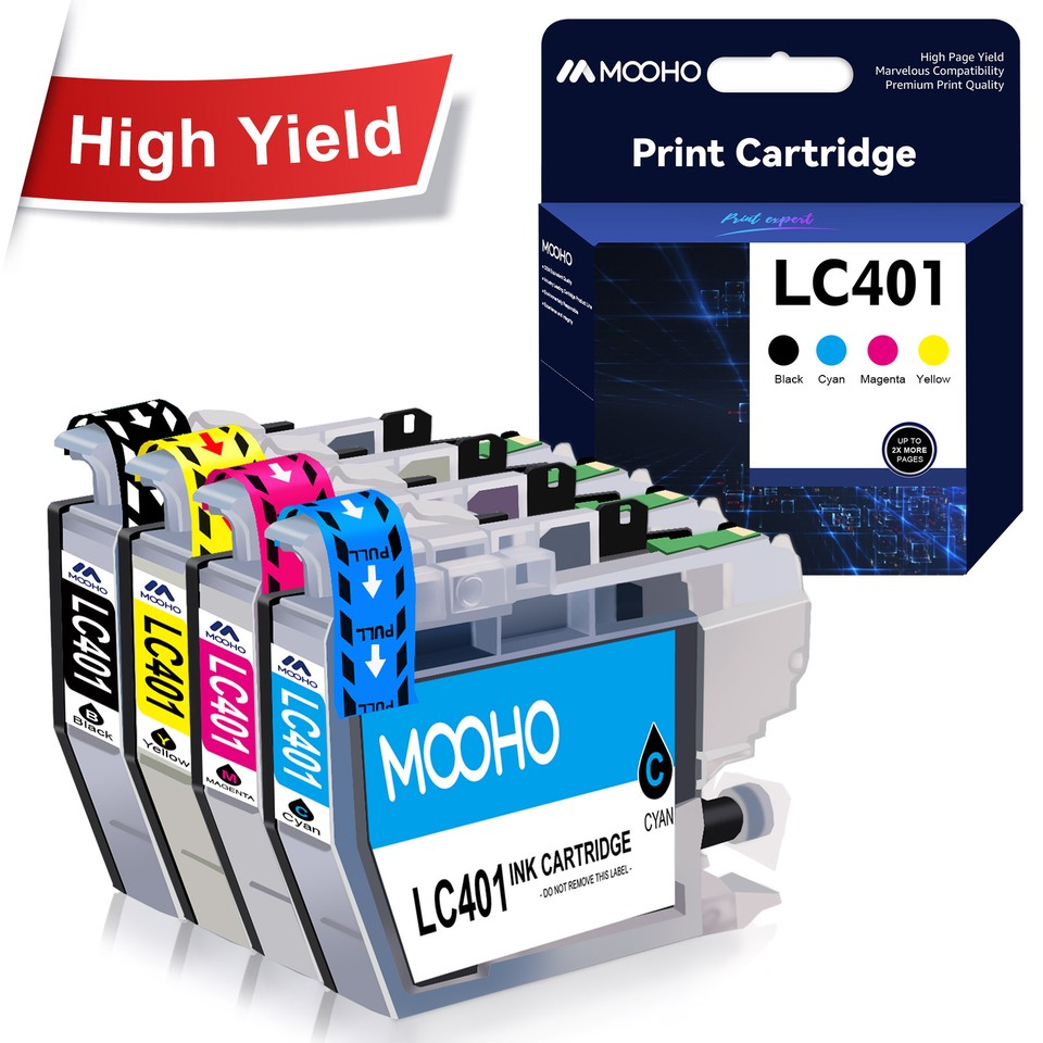 LC401XL LC401 Black Color Ink compatible for Brother MFC-J1170DW MFC ...