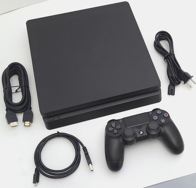 Sony PlayStation 4 SLIM 500GB Matte Black Video Game Console PS4 System ...