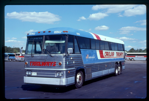 Carolina Trailways original bus slide # 85962 taken 1989 | eBay