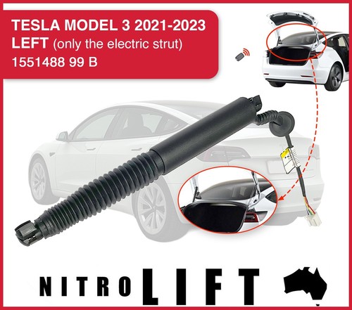 1 X Electric Power Automatic tailgate Lift gas strut for TESLA MODEL 3 ...
