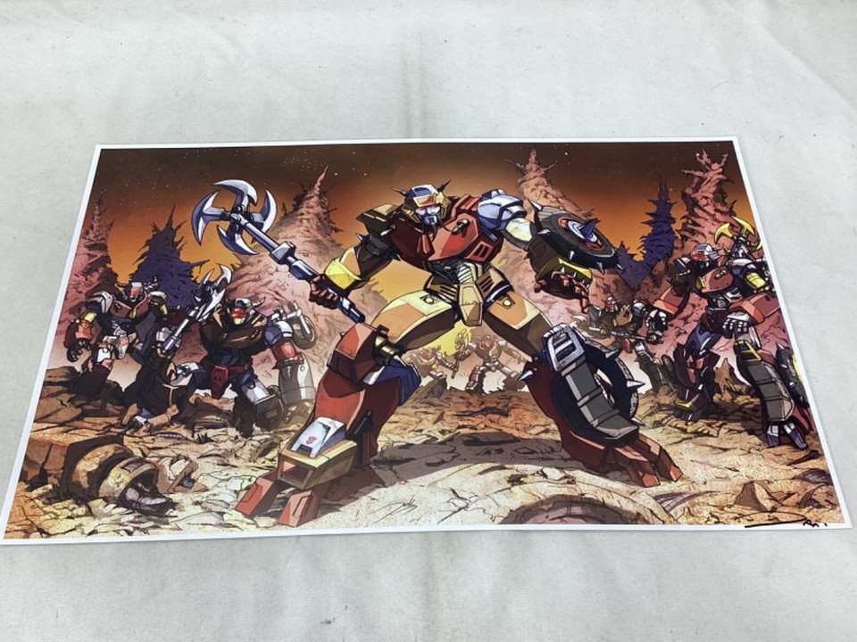 G1 Transformers Autobots Wreck-Gar & Junkions Team Poster 11x17 Picture ...