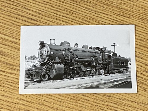 Santa Fe Railway Steam Engine Locomotive 3026 Vintage Photos | eBay