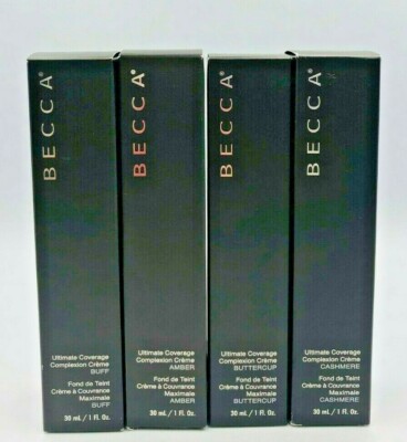 Becca Cosmetics Ultimate Coverage Complexion Creme Amber, Buttercup ...