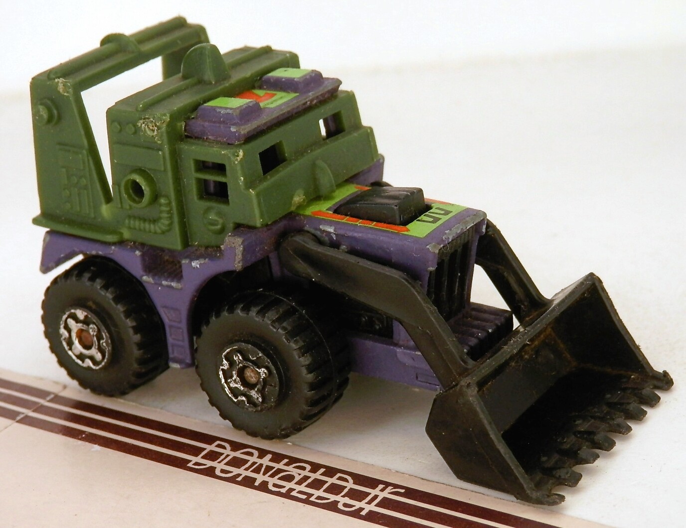 Matchbox Tractor Shovel ROAD RAZOR Front Loader Road Blaster Battle 1: ...