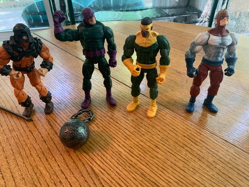 Displayed Marvel Legend Wrecking Crew Bulldozer,Wrecker,Piledriver ...