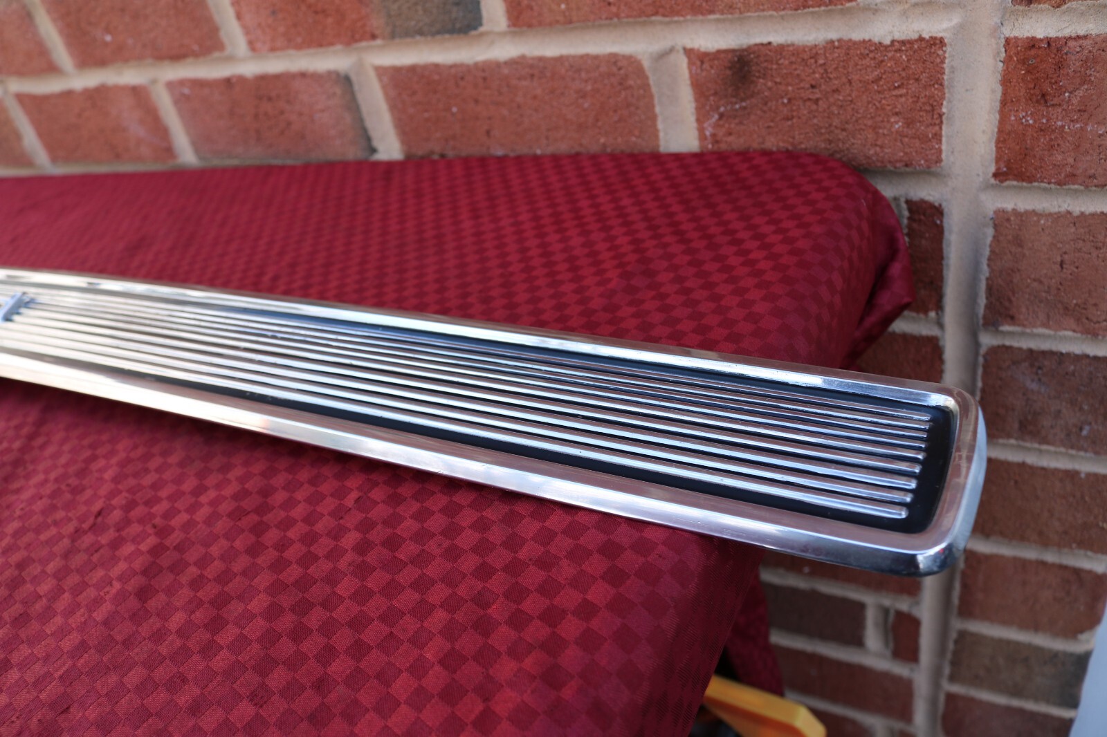 66 1966 pontiac lemans tail panel chrome trim moulding 7583367 ...