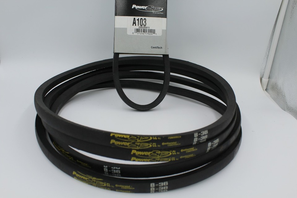 A Section Powerspan V-Belt Sizes A18 - A150 BRAND NEW - Genuine ...