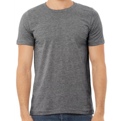 Bella + Canvas Unisex T Shirt Short-Sleeve XL 100% Cotton Jersey Tee ...