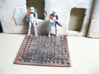 Star Wars Award Winning Custom Cast Floor Grate Panel Diorama Part Free ...