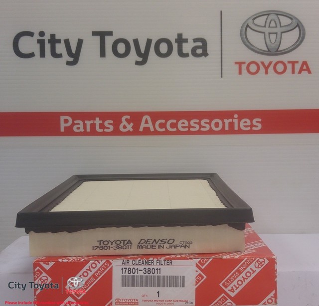 Genuine Toyota Air Filter Rav4 2012 on 17801-38011 for sale online | eBay
