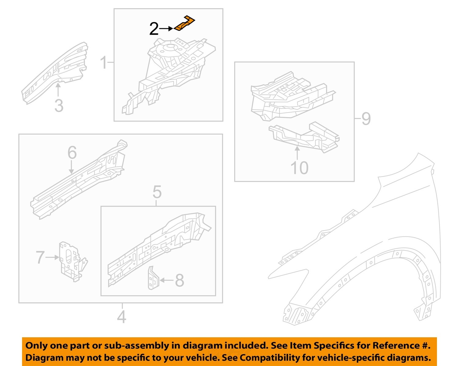 Mazda+KD5354290+Genuine+OEM+Apron+ASSY+Bracket for sale online | eBay